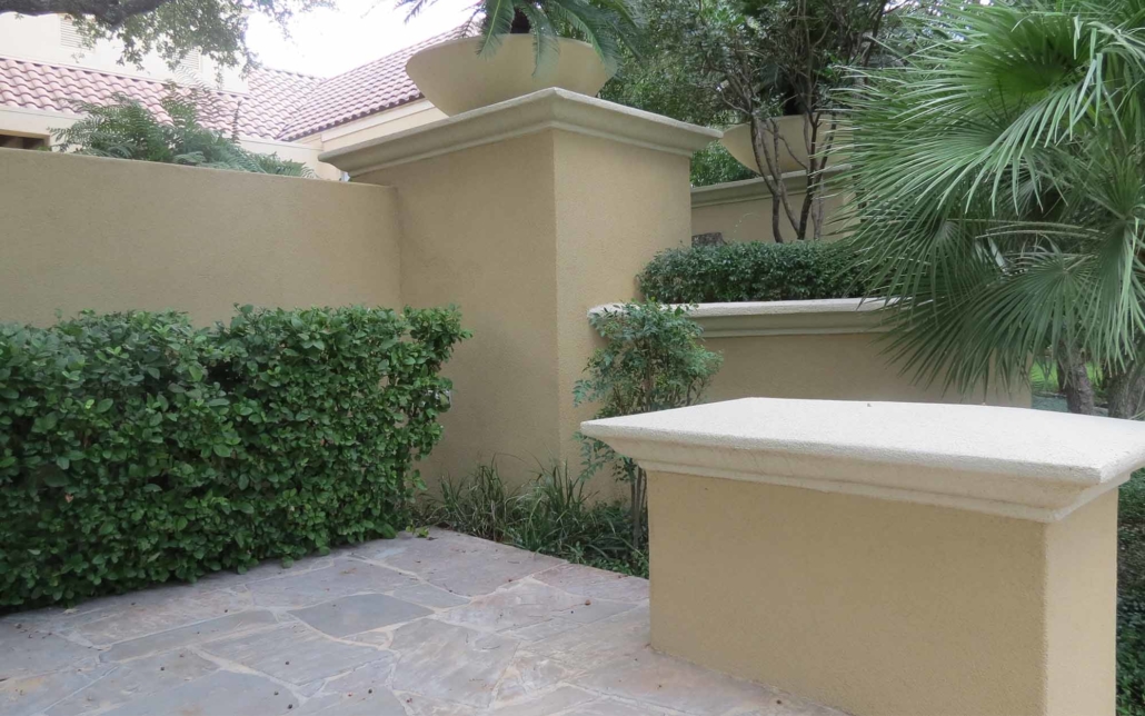 Interior view of exterior stucco wall - TWT Exteriors