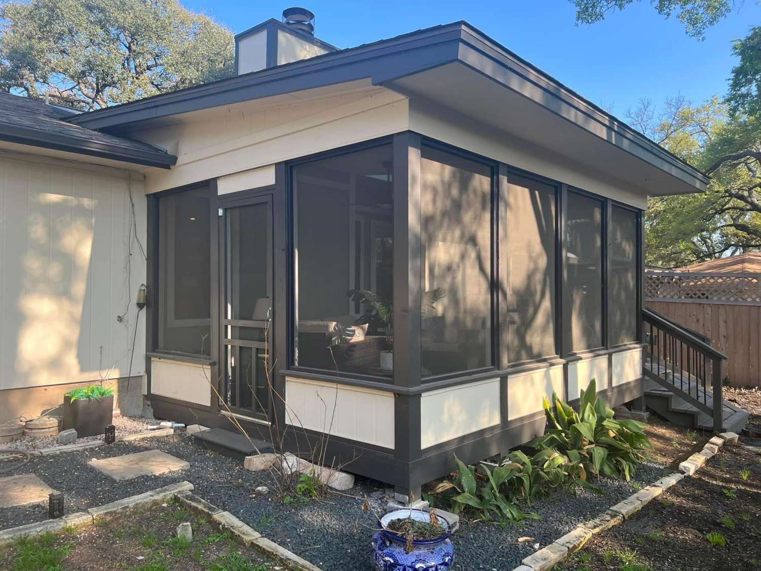 Patio Screen Enclosure Design in Austin, TX